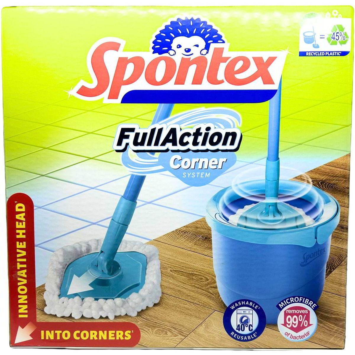 Kit lavapavimenti full action per angoli SPONTEX 1 PZ - Coop Shop